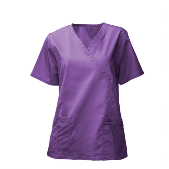 POLERA CLÍNICO ELEGANT MUJER Para MUJER Talla XS Color OBISPO