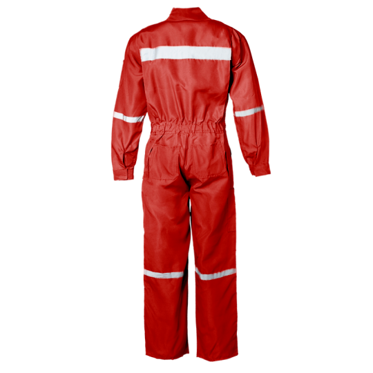 OVEROL POPLIN Color ROJO Talla S Para HOMBRE