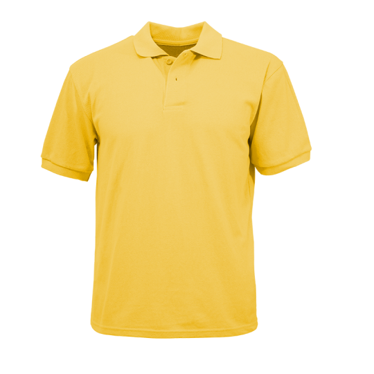 POLERA PIQUÉ VARÓN OUTLET Color AMARILLO Talla S Para HOMBRE