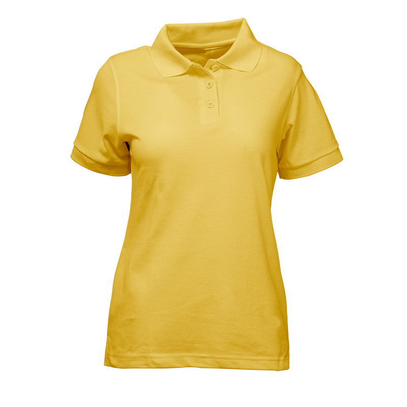 POLERA PIQUÉ DAMA MC OUTLET Color AMARILLO Para MUJER Talla XS